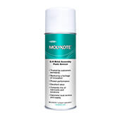 DuPont MOLYKOTE® G-Rapid Plus Spray Lubricant Paste Black 400 mL Aerosol